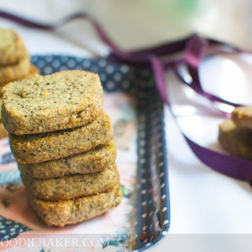 Black Sesame Icebox Cookies