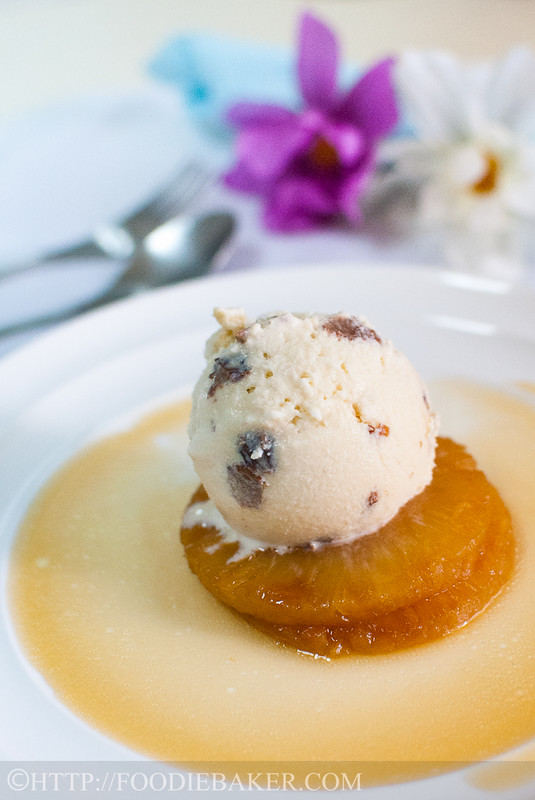 Cheat's Canned Pineapple Foster