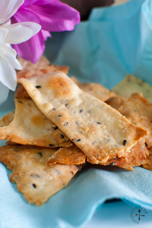 Sesame Seeded Crackers