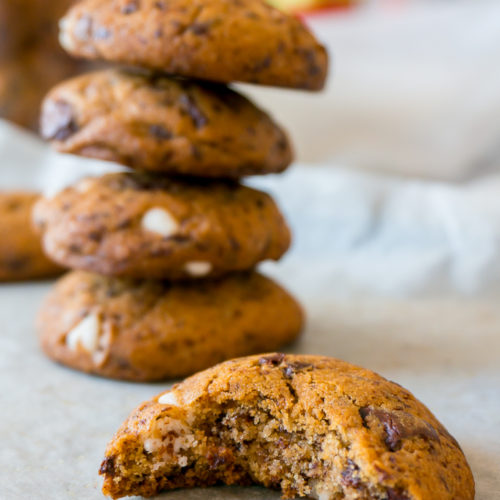 Fresh Mint Chocolate Chip Cookies