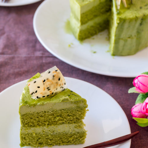 Matcha Mousse Cake
