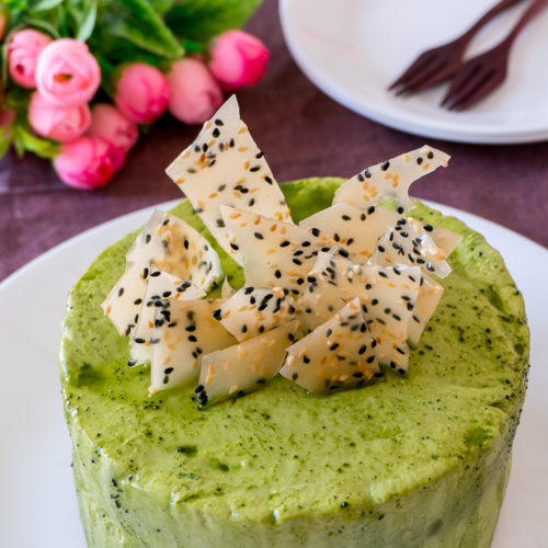 Matcha Mousse Cake