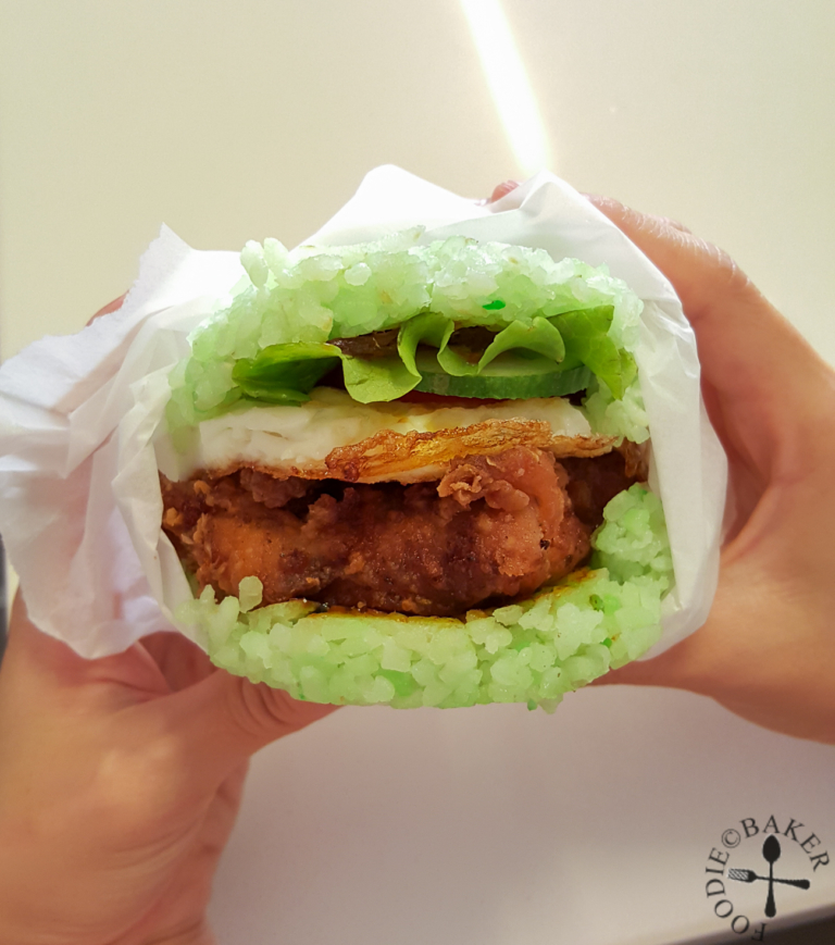 Nasi Lemak Burger [Homemade from Scratch!]