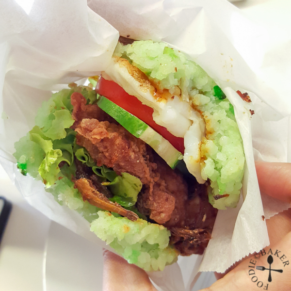 Nasi Lemak Burger [Homemade from Scratch!]
